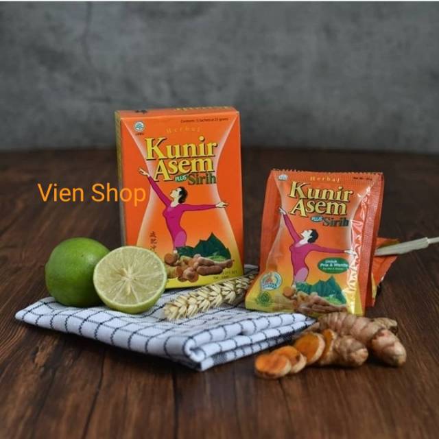 Jual Jamu Leo Kunie Asem plus Sirih - Dus ( isi 5 sachet ) | Shopee Indonesia