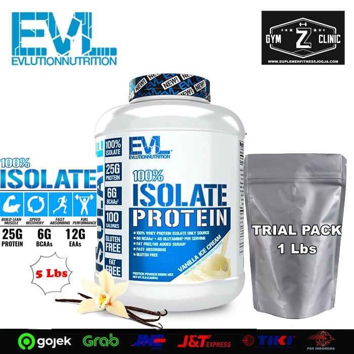 Jual EVL EVLution Nutrition WHEY ISOLATE 1 Lbs Better than ON Whey Gold ...