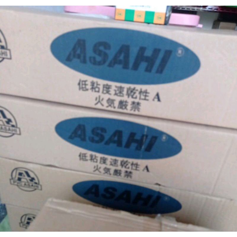 Jual Lem Pipa Asahi 400 Gram / Lem PVC Kaleng / Lem PVC Asahi Kaleng 1 ...
