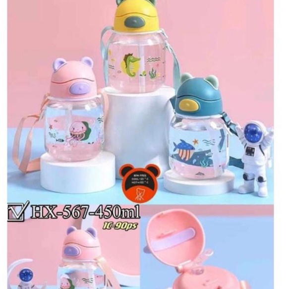 Jual BOTOL MINUM ANAK HX 567 / BOTOL MINUM 450 ML / BOTOL MINUM ANAK ...