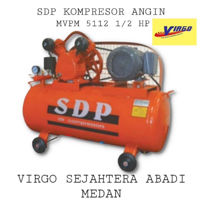 Jual KOMPRESOR SDP MVPM 5112 1/2 HP KOMPRESSOR COMPRESOR UDARA ANGIN ...