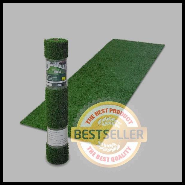 Jual Karpet Rumput Sintetis Taman Tipe Swiss Tebal 2 Cm Ukuran 1X3 ...