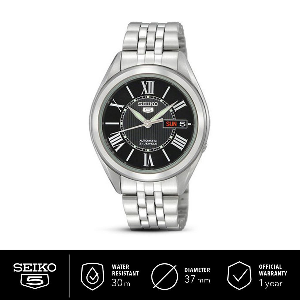 Jual Seiko 5 Classic SNKL35K1 SNKL35 Automatic Stainless Steel Original ...