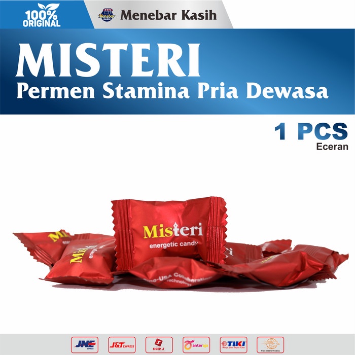 Jual MISTERI CANDY- Permen Stamina Vitalitas Kusus Pria Dewasa 1 Pcs ...