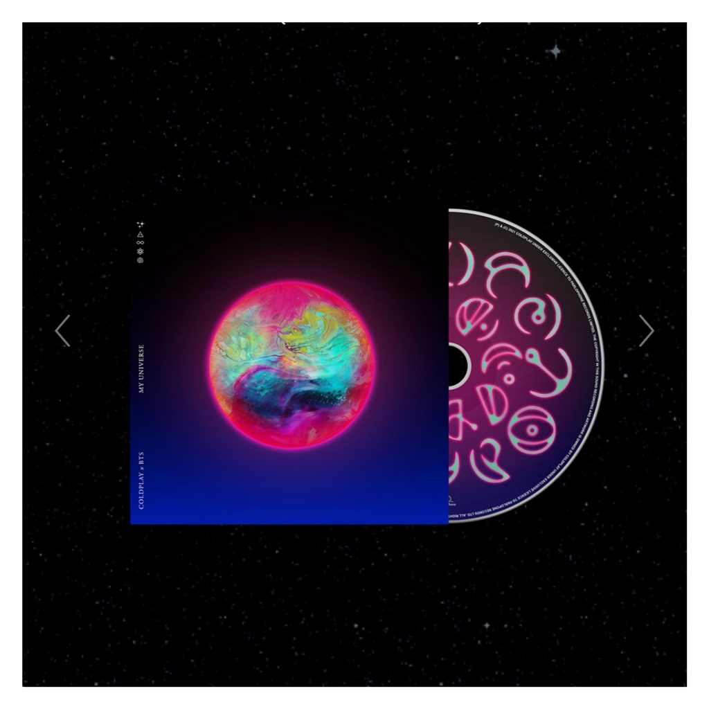 Jual [READY STOCK] COLDPLAY X BTS CD SINGLE MY UNIVERSE (EPIPHANE ...