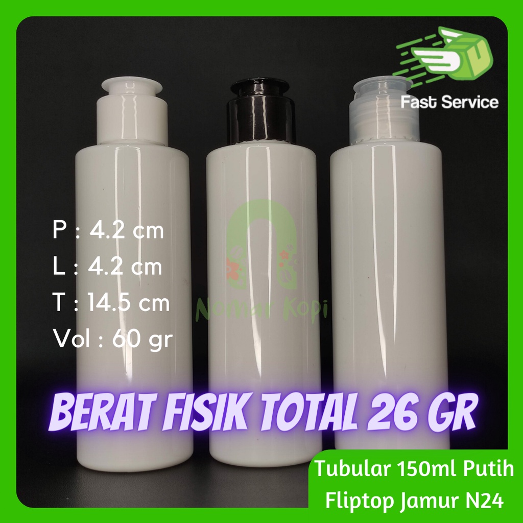 Jual Botol 250ml BR PUTIH Fliptop Jamur | Shopee Indonesia