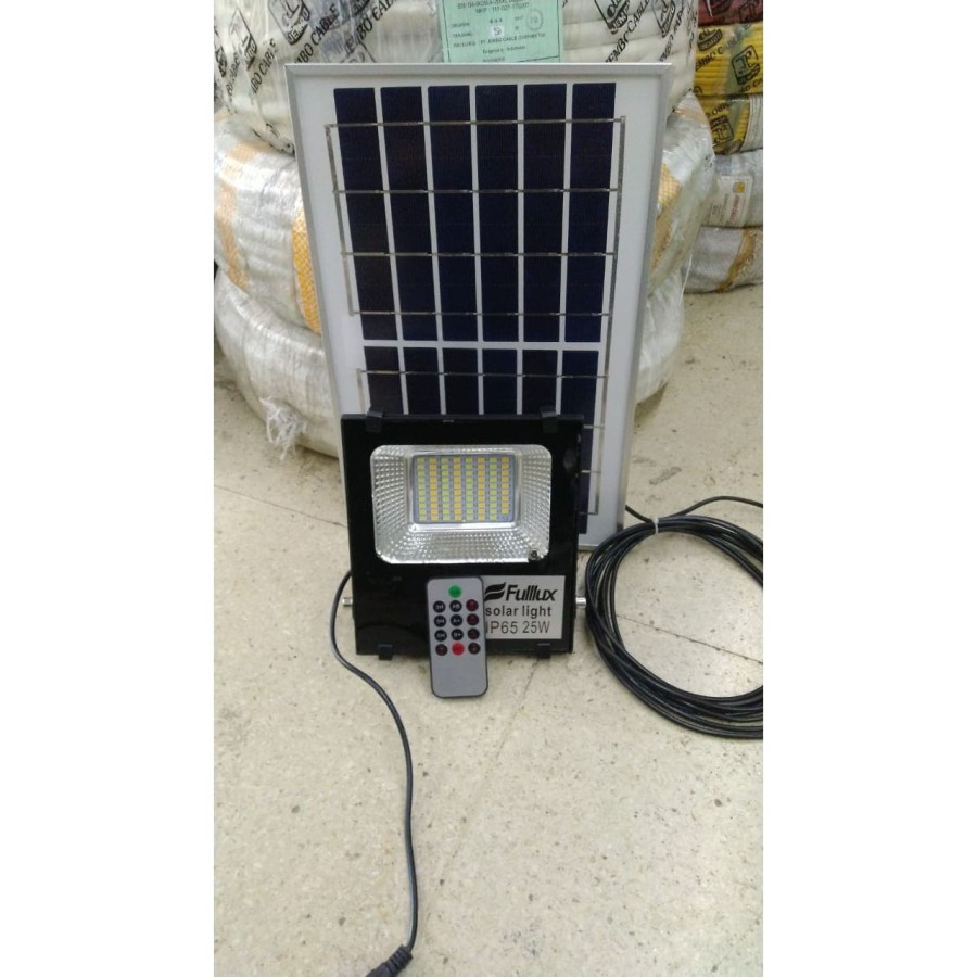 Jual SPOT LIGHT LED 5054 25W WH \ WWH SOLAR CELL FULLUX | Shopee Indonesia
