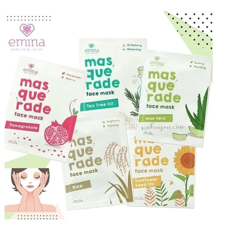 Jual Emina Masquerade Face Mask 1 sachet | Shopee Indonesia
