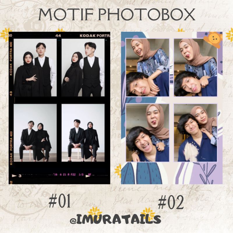 Jual 1PCS PHOTOBOOTH | PHOTOBOTH CETAK | PHOTOBOX | GRID 4 | POLAROID ...