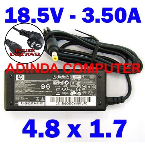 Jual Adaptor Charger Hp Compaq EVO N600 N600c N610c N620c N800 N800c ...