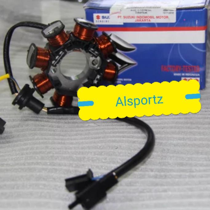 Jual Spul Spol Stator Spull Spool Shogun 125 Pnp Original Suzuki | Shopee Indonesia