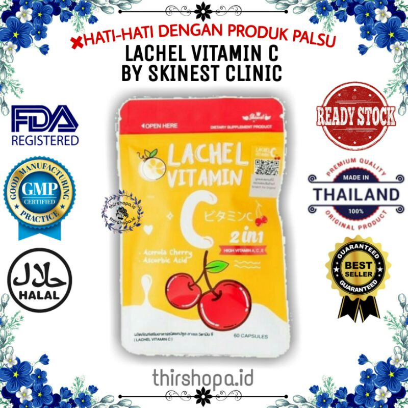 Jual (READY & ORIGINAL) LACHEL VITAMIN C BY SKINEST CLINIC THAILAND ...