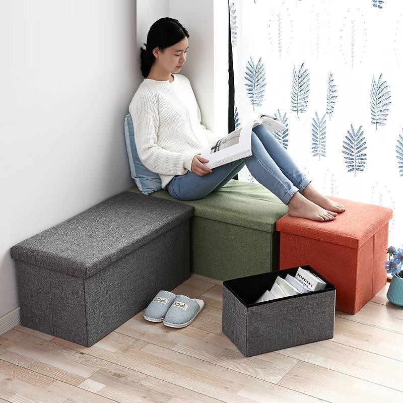 Jual GS8 76x38x36.5cm KOREAN SOFA STOOL Kotak Korea kursi safe box ...