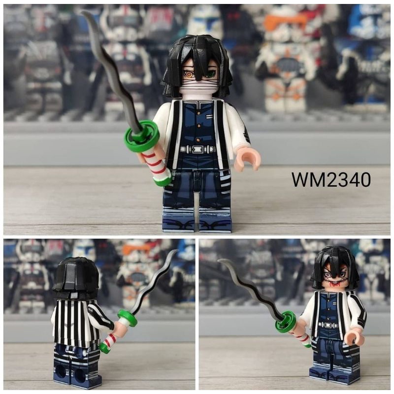 Jual Demon slayer action figure bricks Demon slayer kimetsu no yaiba ...