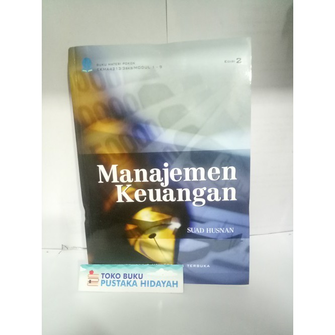 Jual Buku Manajemen Keuangan Edisi 2 - Suad Husnan | Shopee Indonesia
