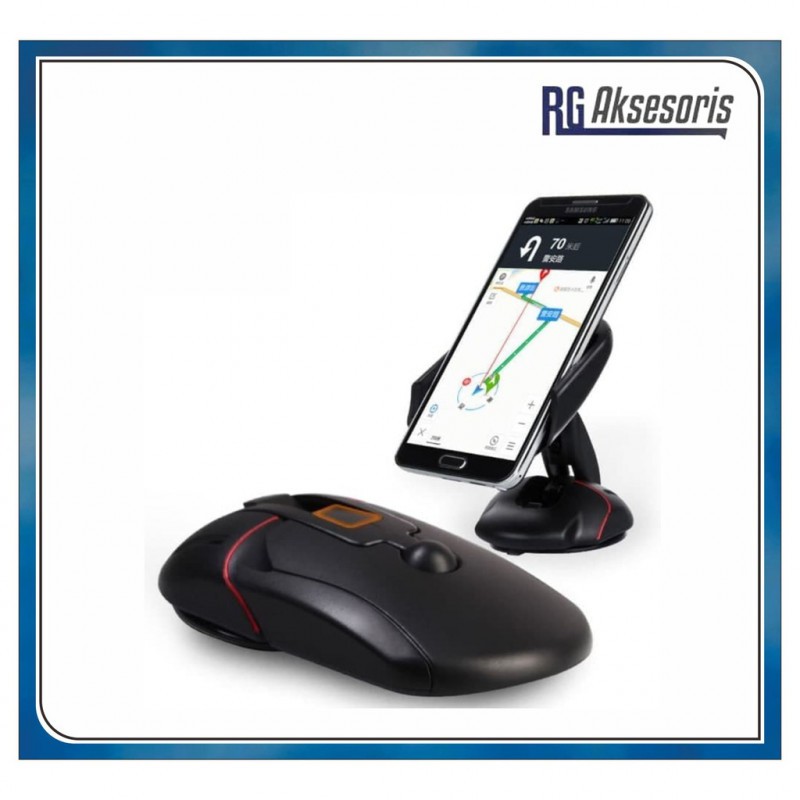 Jual Transformer car phone holder mouse holder mobil berbentuk mouse ...