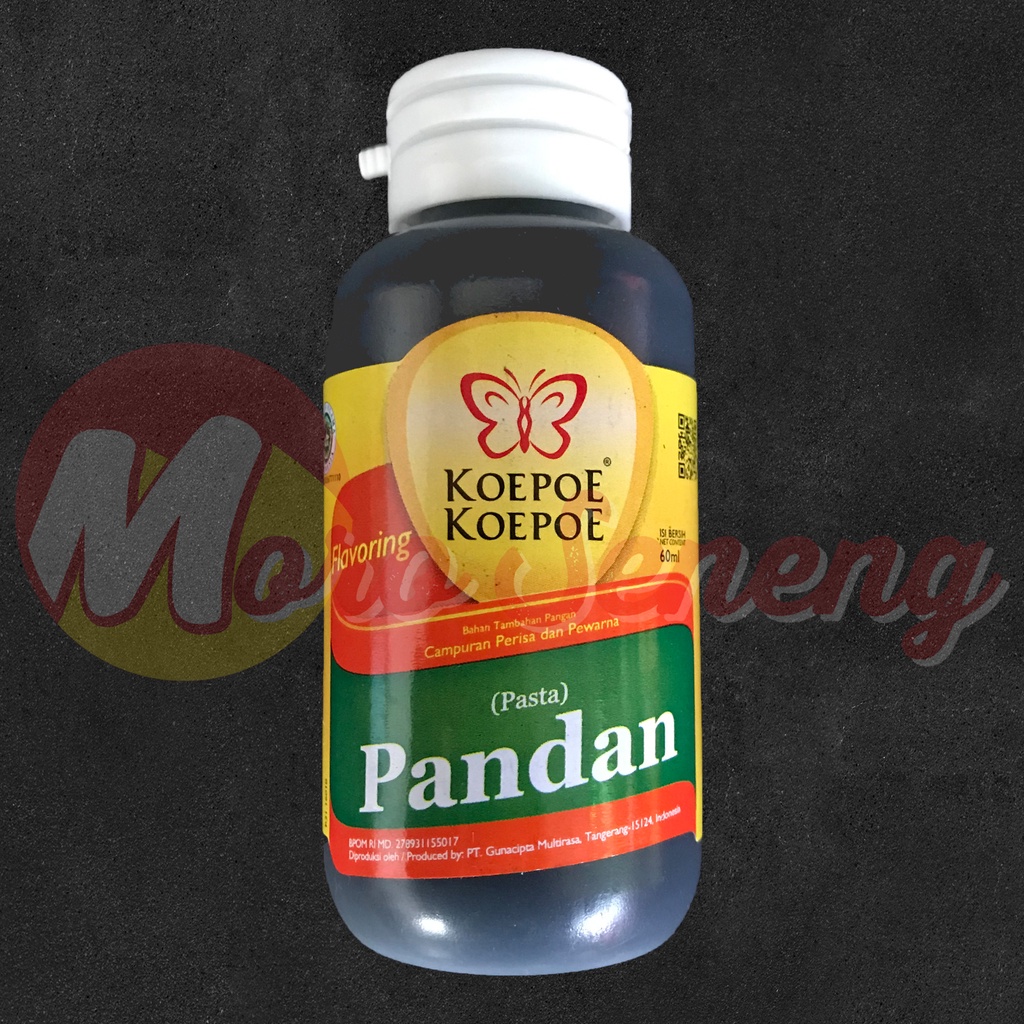 Jual Pasta Perisa Pandan Kupu Koepoe 60 ml | Shopee Indonesia