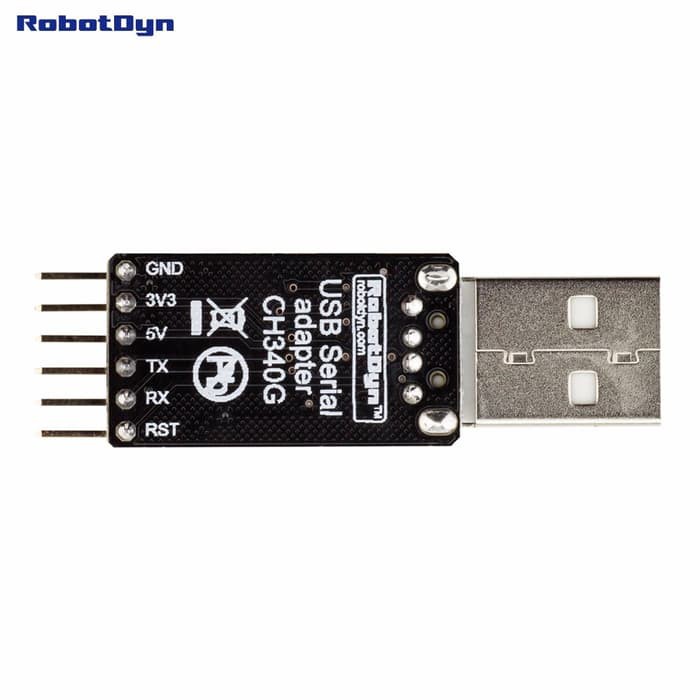 Jual Ch340 Ch340G 5V/3.3V, Usb To Ttl-Uart Serial Converter Module Arduino | Shopee Indonesia