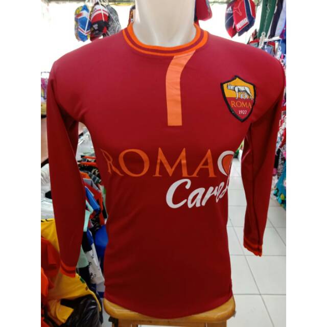 Jual Jersey as roma AT panjang | Shopee Indonesia