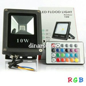 Jual KAP SOROT 10W RGB SLIM SMD 5730 IP65 OUTDOOR MAUPUN INDOOR | Shopee Indonesia