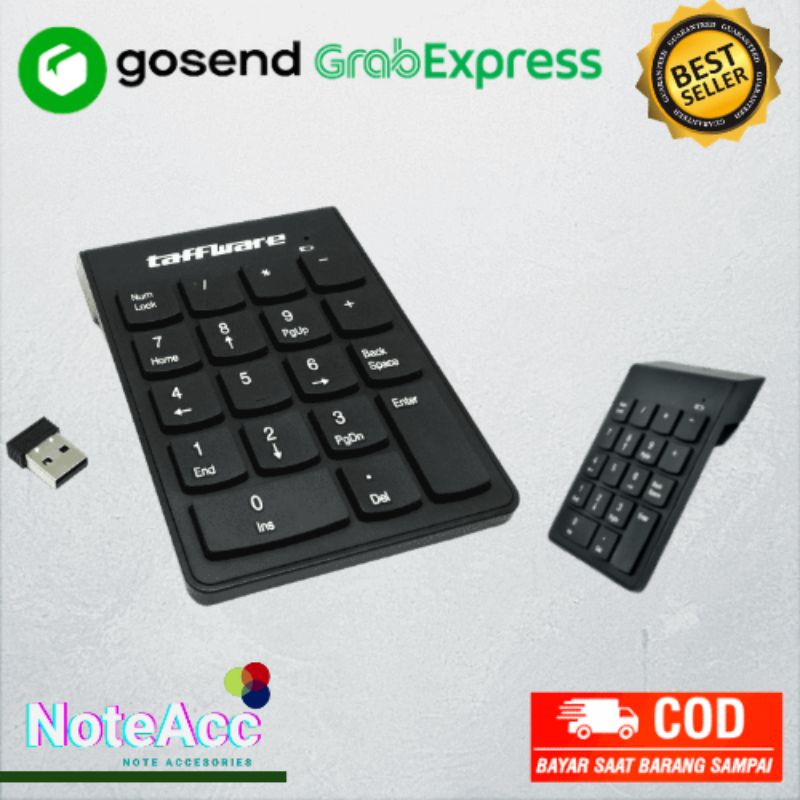 Jual Numpad Wireless Keyboard Numeric Keypad Numeric Keyboard Angka Usb