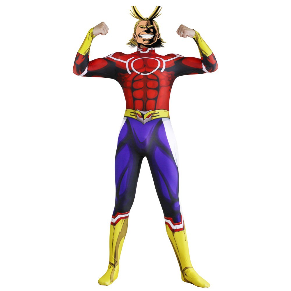 Jual FREE ONGKIR Anime My Hero Academia All Might Cosplay Costume ...