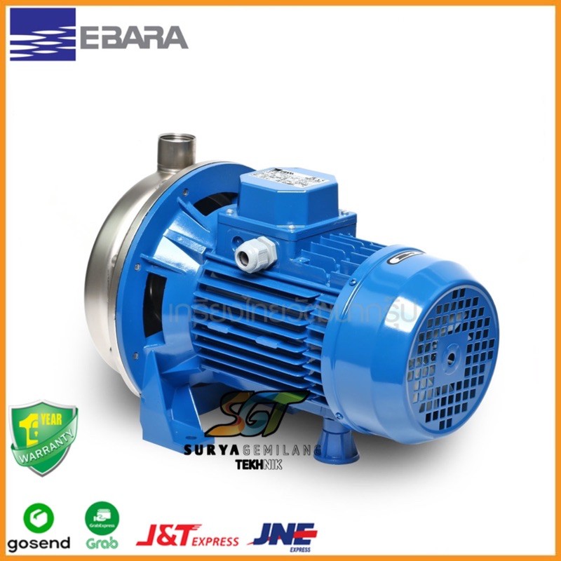 Jual Pompa Pendorong Booster Pump Ebara CDX 200/12 Sentrifugal Stainlees | Shopee Indonesia