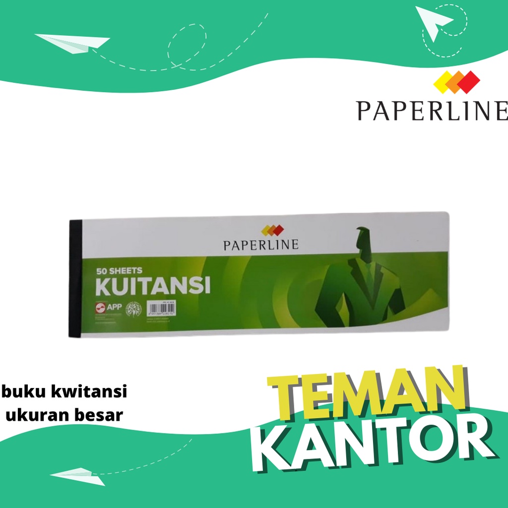 Jual Buku Kwitansi Besar Merk Paperline / Kuitansi / Isi 50 Lembar ...