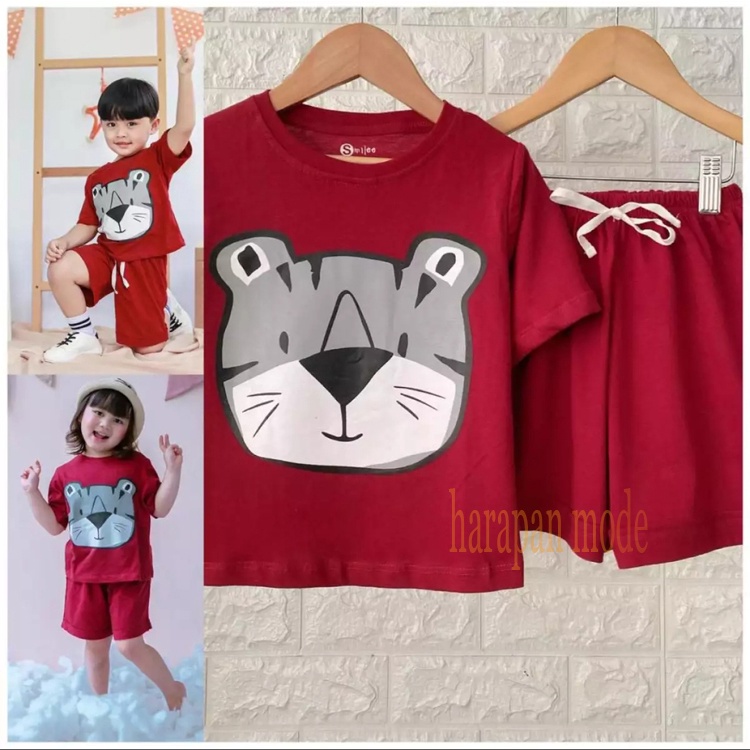 Jual Setelan Baju Model Set Cool Untuk Anak Laki-Laki & Perempuan Usia ...