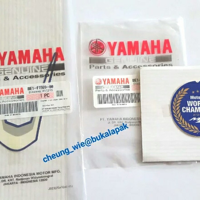 Jual stiker spakbor depan 2bh yamaha aerox 125 SE LC movistar motogp ...