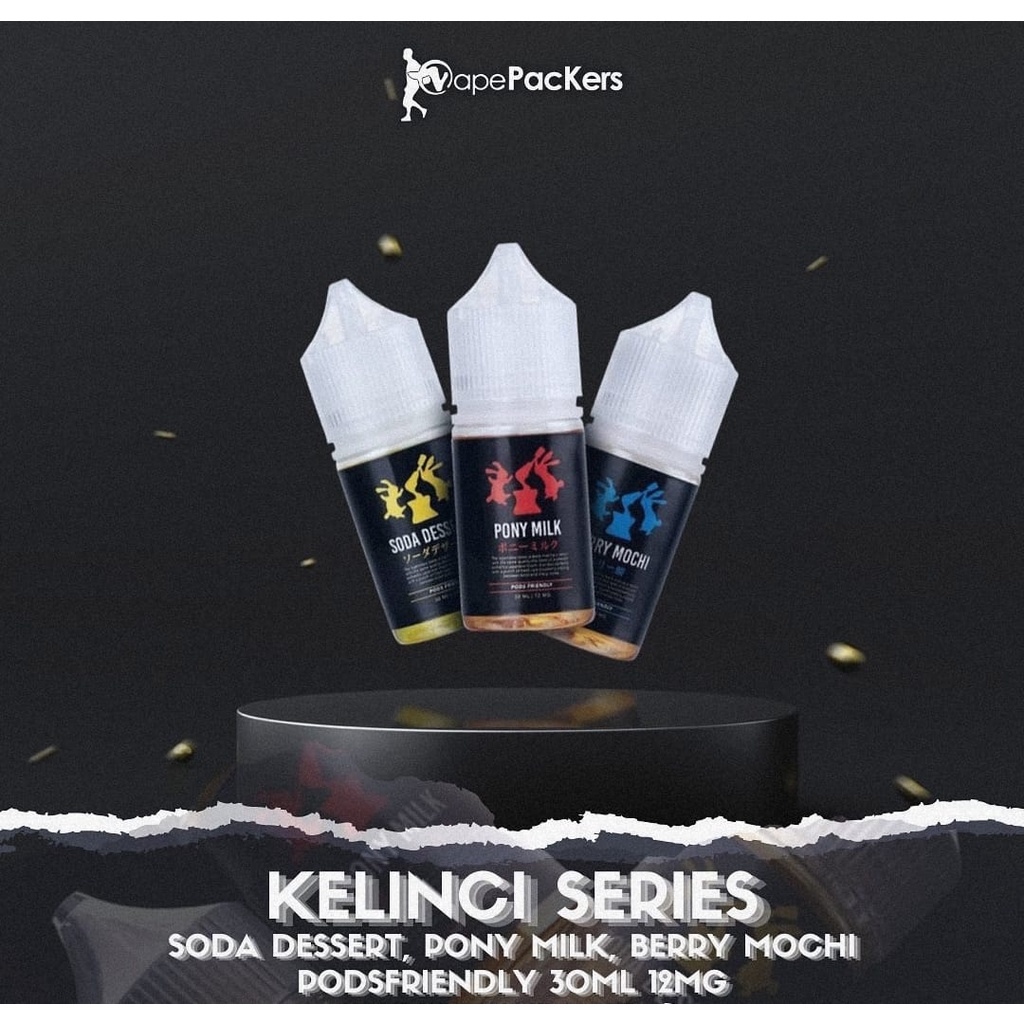 Jual Kelinci Series Pod Friendly 12mg (Pony Milk /Soda Dessert /Berry ...