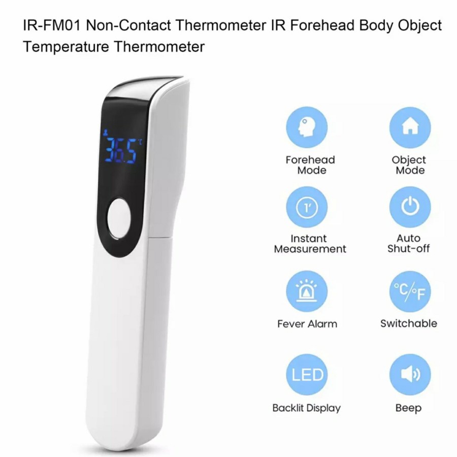Jual Thermometer mini digital / Thermogun infrared termometer dahi ...