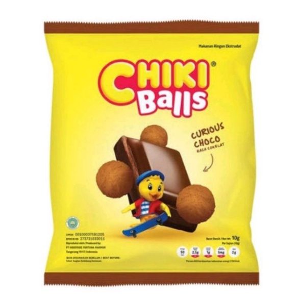 Jual CHIKI BALLS 16 GRAM AYAM KEJU COKLAT TWIST BALL JAGUNG BAKAR ...