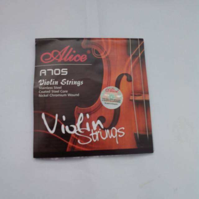 Jual Senar biola violin string Alice 705 Alice A705 tujuh kosong lima ...