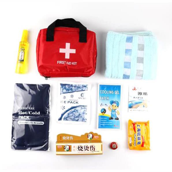 Jual First Aid Kit P3K Pertolongan Pertama Peralatan P3K Lengkap 10 In ...