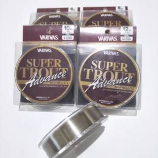 Jual SENAR / LINE MONO VARIVAS SUPER TROUT ADVANCE (Color GREY CLEAR ...