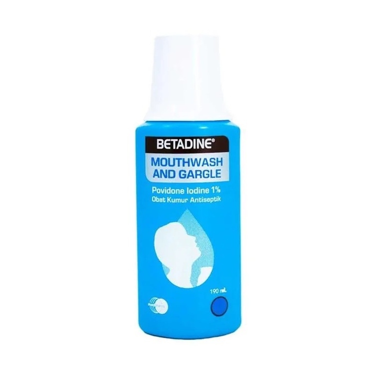 Jual Betadine Mouthwash & Gargle 190ml - Obat kumur Antiseptic | Shopee ...