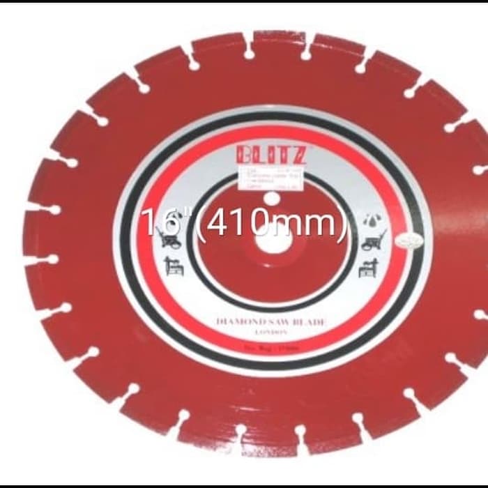 Jual DIAMOND WHEEL 16" BLITZ - PISAU POTONG ASPAL BLITZ CONCRETE CUTTER ...