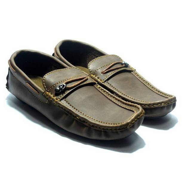 Jual Sepatu Slop Pria Black Master Casual Moccasin Moca Kulit Original ...