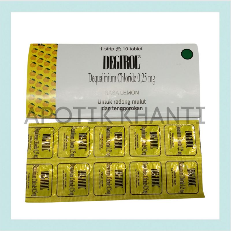Jual Degirol permen rasa lemon @10tablet | Shopee Indonesia