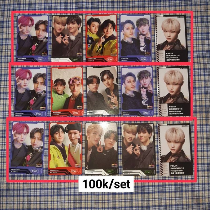 Jual PC Photocard Trading card unit TC Minsung Bangchan Lee Know ...