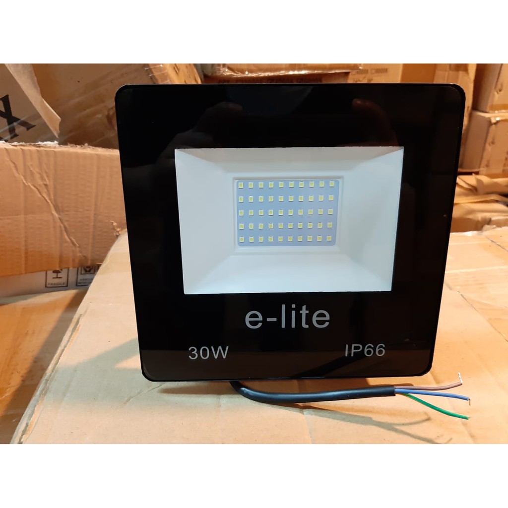 Jual lampu sorot led 30 watt Kap Lampu Sorot 30w lampu tembak floodlight | Shopee Indonesia