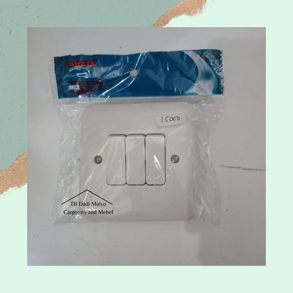 Jual Saklar Triple / Saklar Listrik / Saklar Tanam / Saklar | Shopee ...