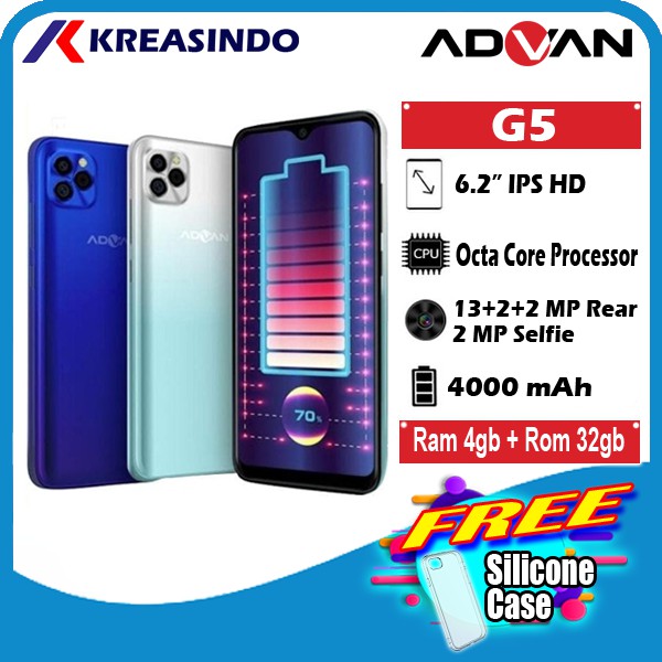 Jual Advan G5 4/32 Ram 4gb Rom 32gb Garansi resmi | Shopee Indonesia