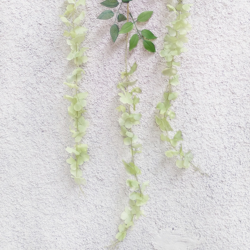 Jual Bunga Gantung Wisteria Jumbo Daun Rambat Bunga Plastik Artificial ...