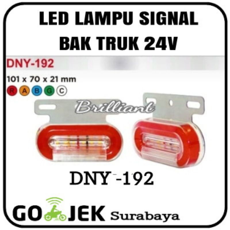 Jual Led Bak Truk Box Universal - 24v DNY 192 - Harga Satuan | Shopee Indonesia