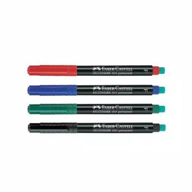 Jual Spidol OHP Multimark Permanent F (Black, blue and red) | Shopee ...