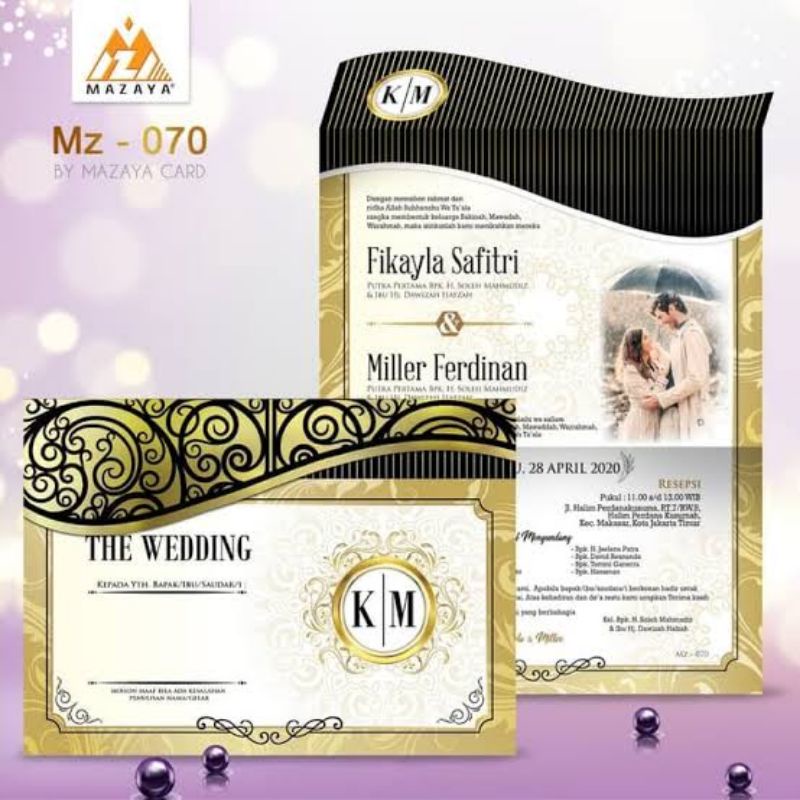 Jual BLANGKO UNDANGAN MAZAYA 70 / MZ 70 / MAZAYA CARD 70 / BLANGKO ...