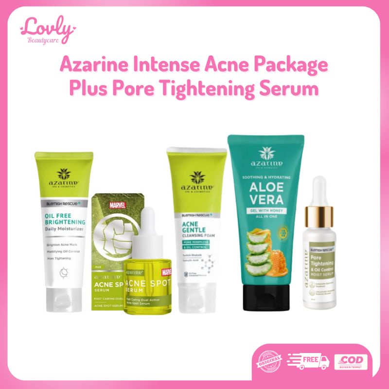 Jual Azarine Intense Acne Package | Shopee Indonesia