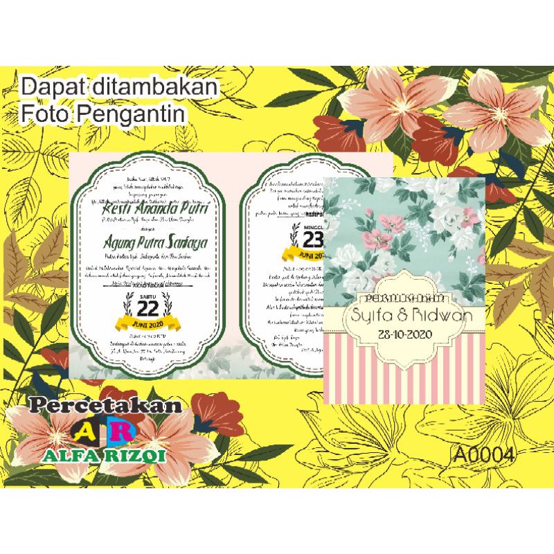 Jual undangan murah pre wedding | Shopee Indonesia